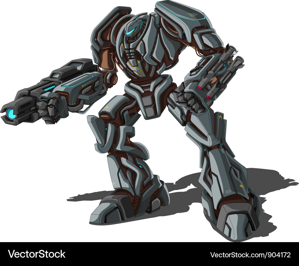 Robot Royalty Free Vector Image - VectorStock