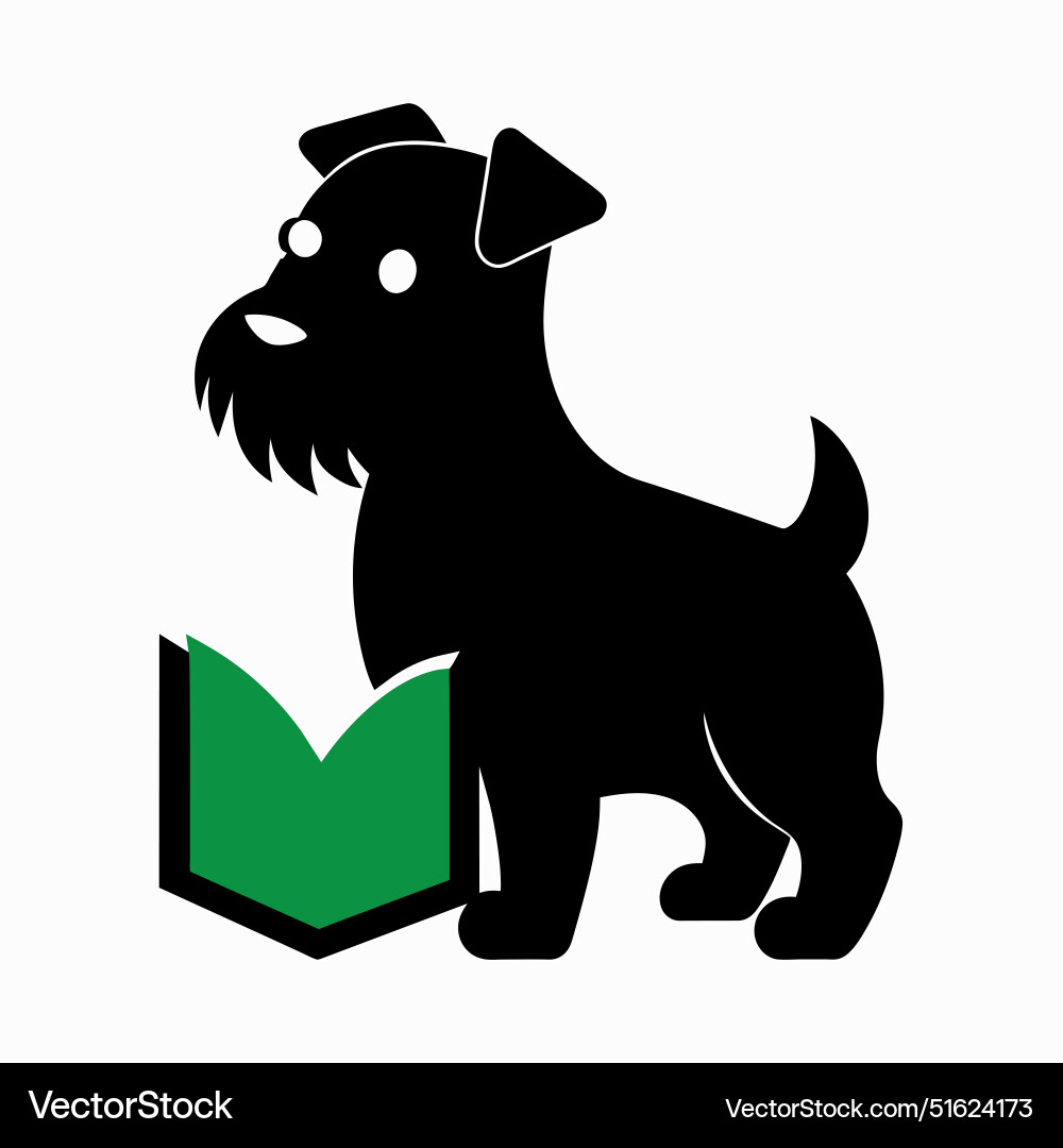 Brussels griffon learns icon Royalty Free Vector Image