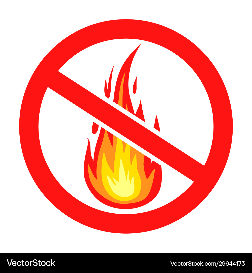 No Fire Icon