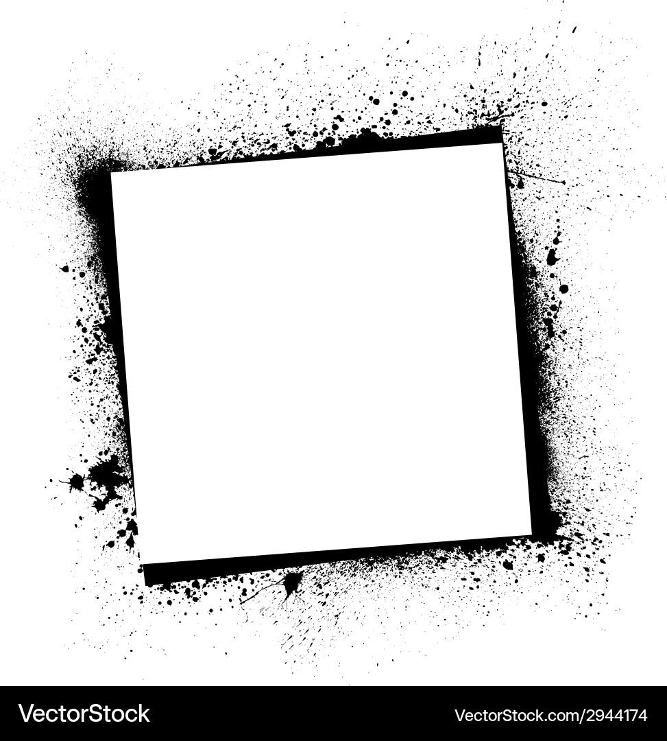 Black frame Royalty Free Vector Image - VectorStock