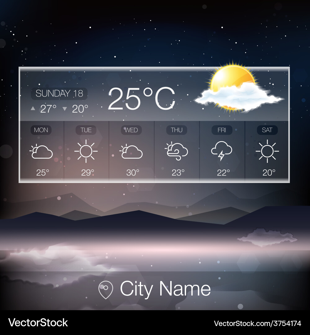 Weather Forecast Background Vector Images (over 57,000)