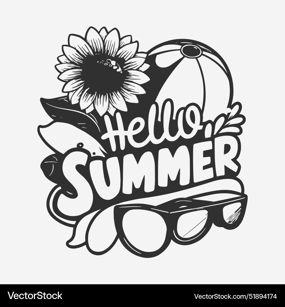 Summer design logo t shirt Royalty Free Vector Image