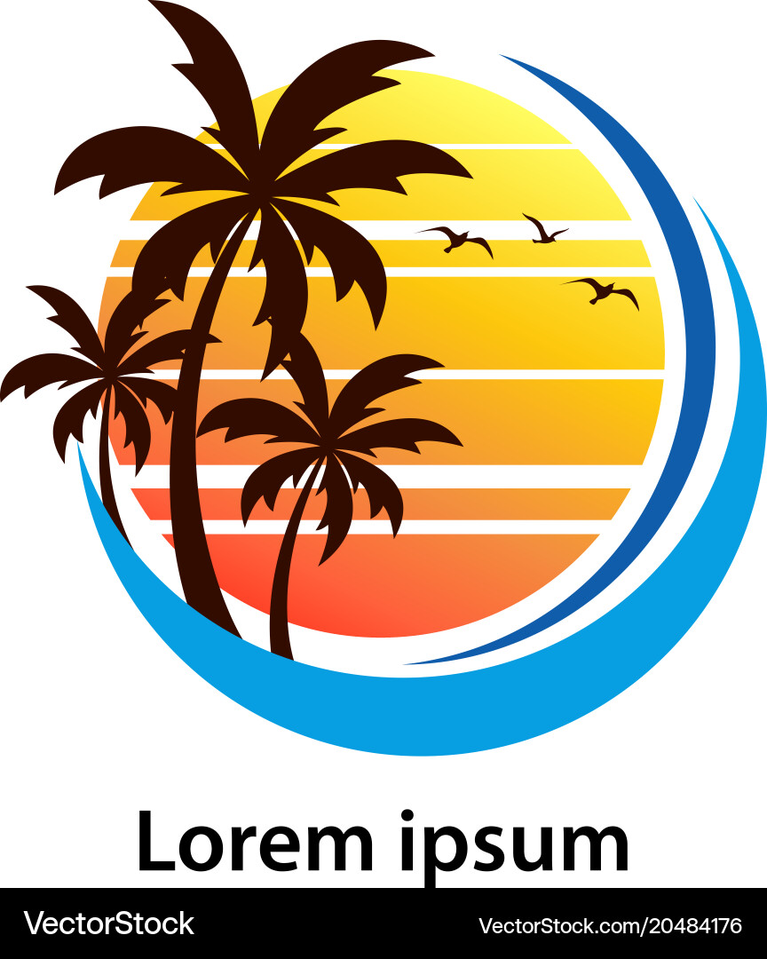 Summer label Royalty Free Vector Image - VectorStock