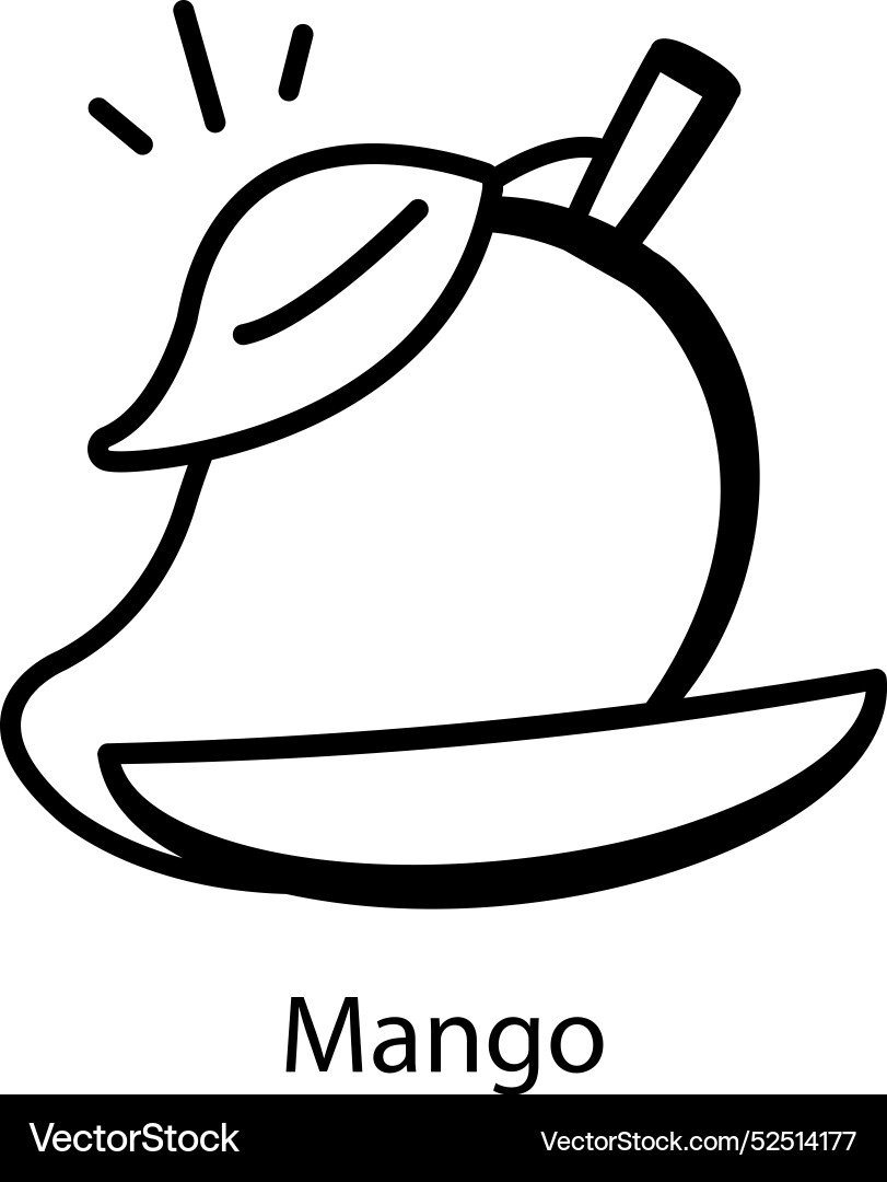 Mango Royalty Free Vector Image - VectorStock