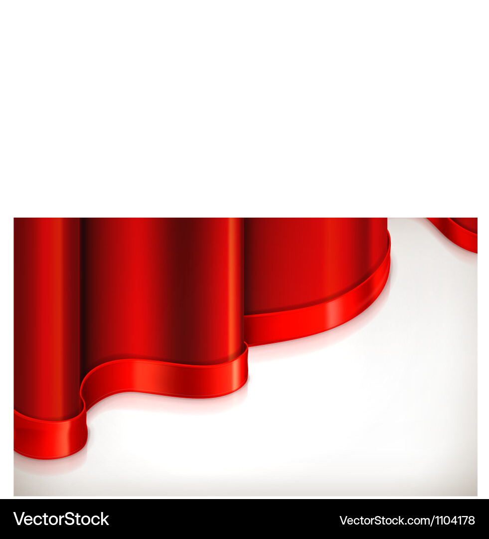 Red invitation background Royalty Free Vector Image