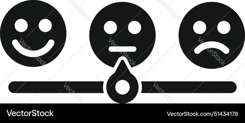 Simplified black and white icons representing Vector Image