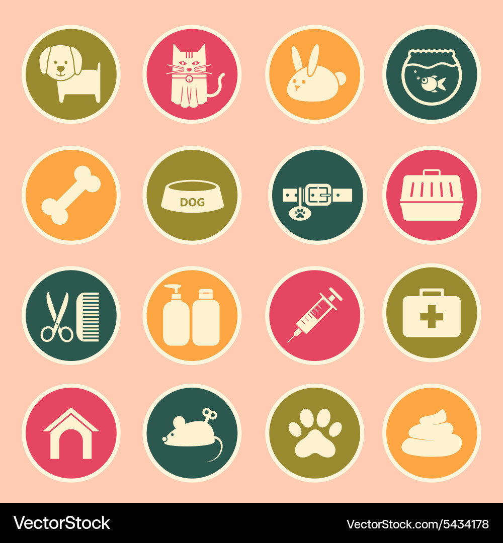 Veterinary icon Royalty Free Vector Image - VectorStock