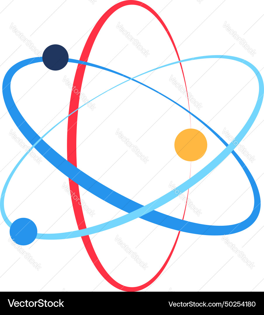 Atomic Nucleus Spin & Swirl – Royalty-Free Vector | VectorStock