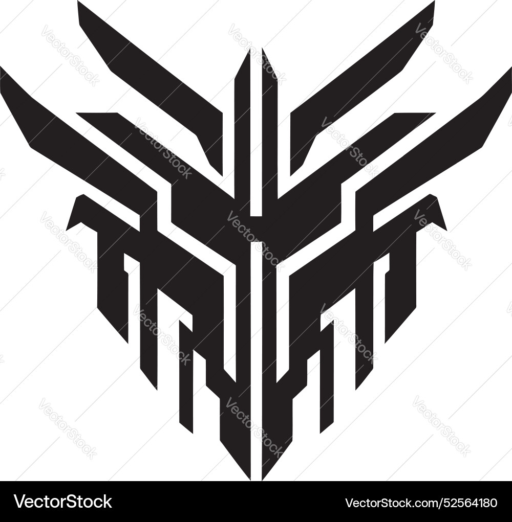 Stealthy saboteur black cyber thief icon Vector Image