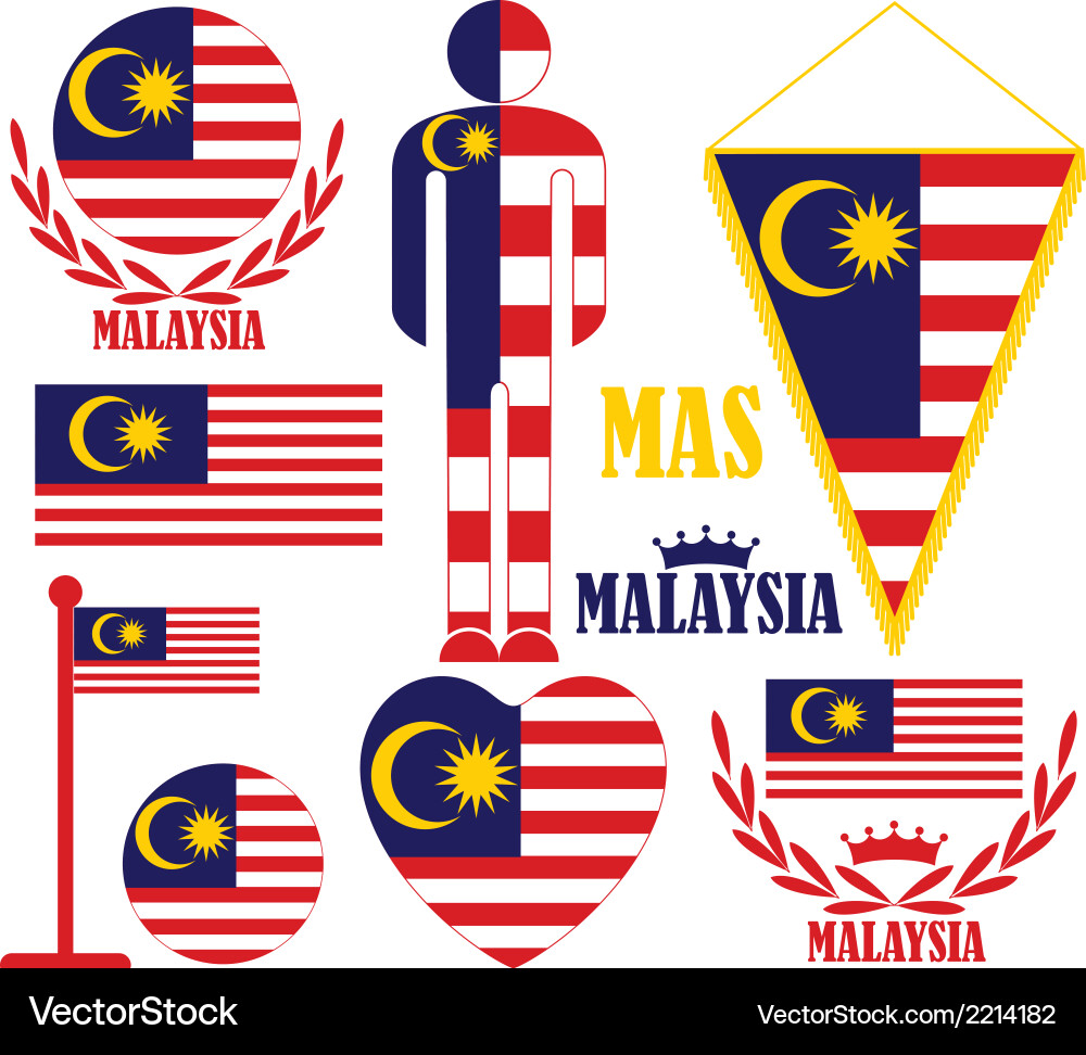Malaysia Royalty Free Vector Image - VectorStock