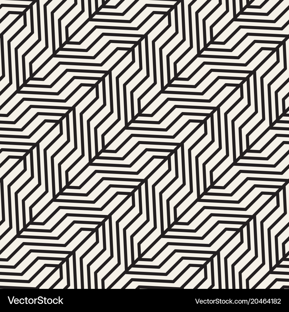 Modern Geometric Lattice Pattern Royalty Free Vector Image