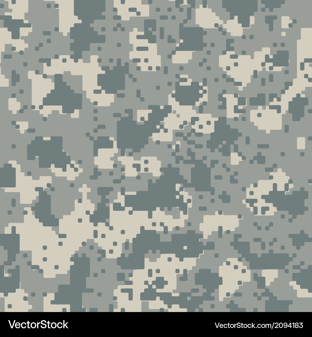 Seamless Camo Pattern Royalty Free Vector Image