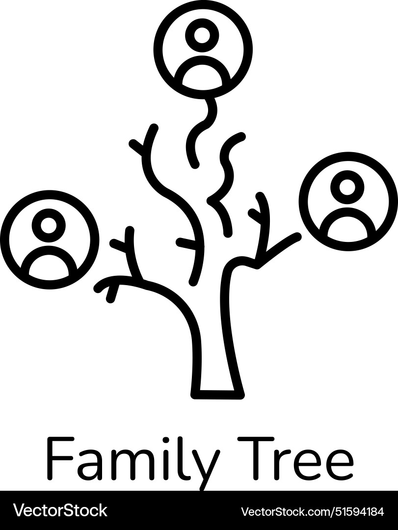 Family tree Royalty Free Vector Image - VectorStock