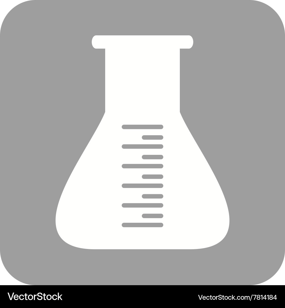 Flask Royalty Free Vector Image - VectorStock