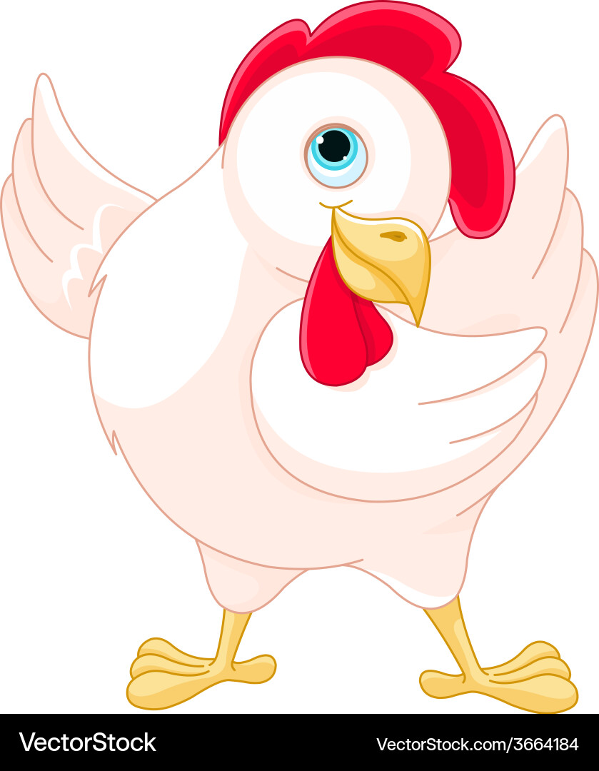 Hen Royalty Free Vector Image - VectorStock