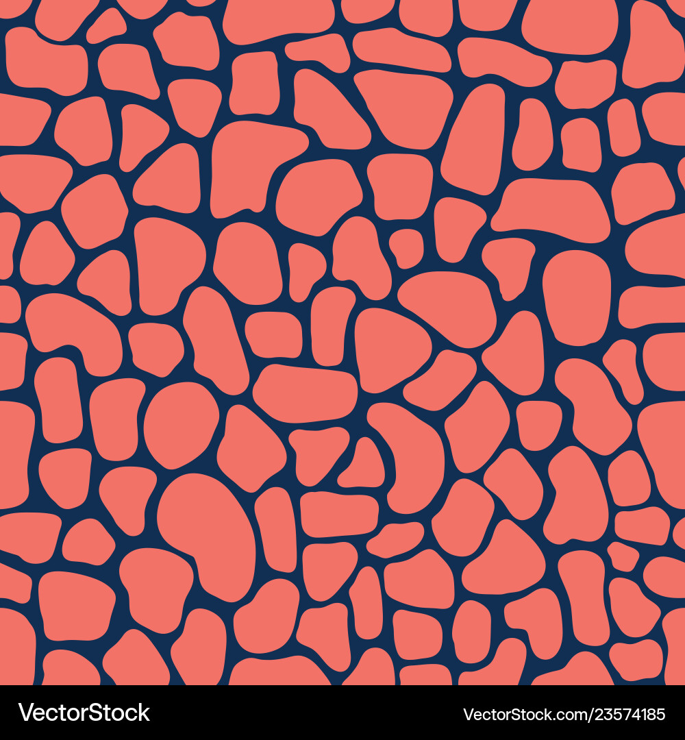 Mosaic Animal Skin Pattern Royalty Free Vector Image