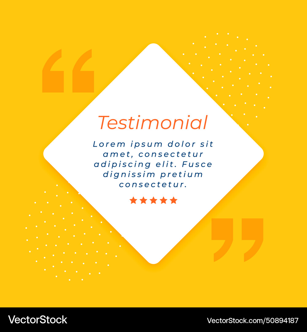 Comment or feedback frame background Royalty Free Vector