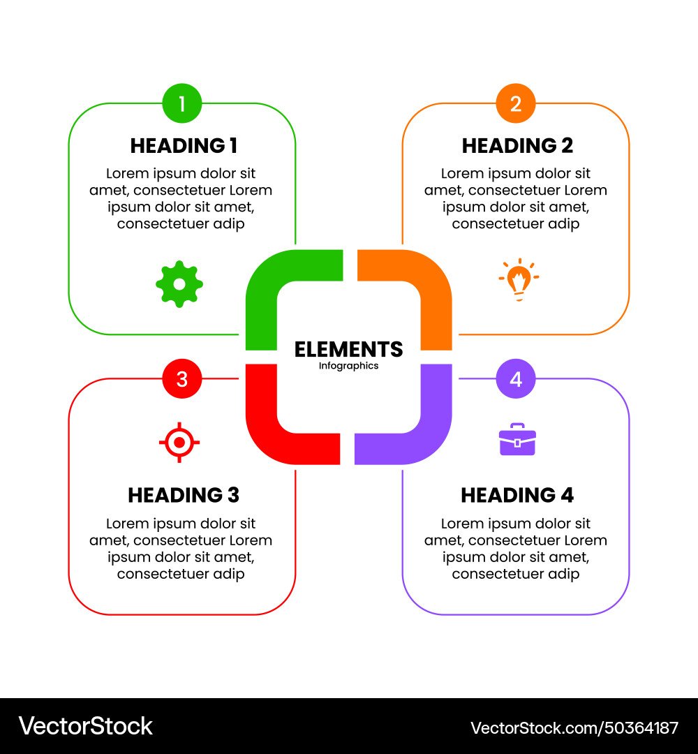 Infographics 13 Royalty Free Vector Image - VectorStock