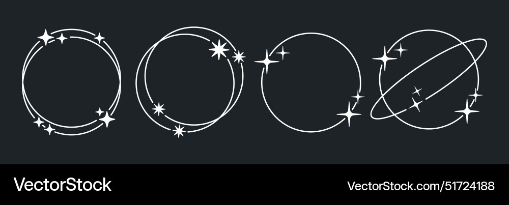 Minimalist y2k figures abstract aesthetic Vector Image