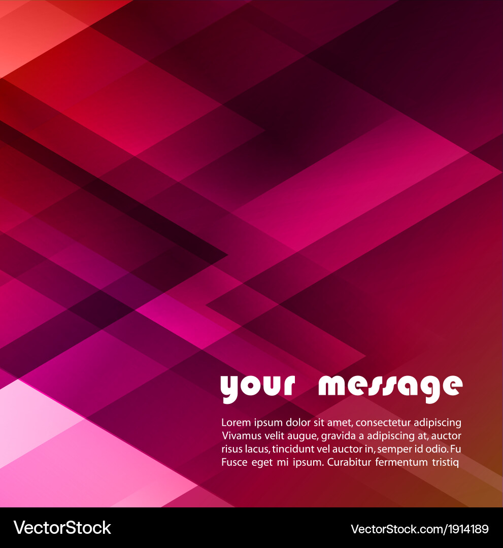 Abstract triangle background for your text Vector Image