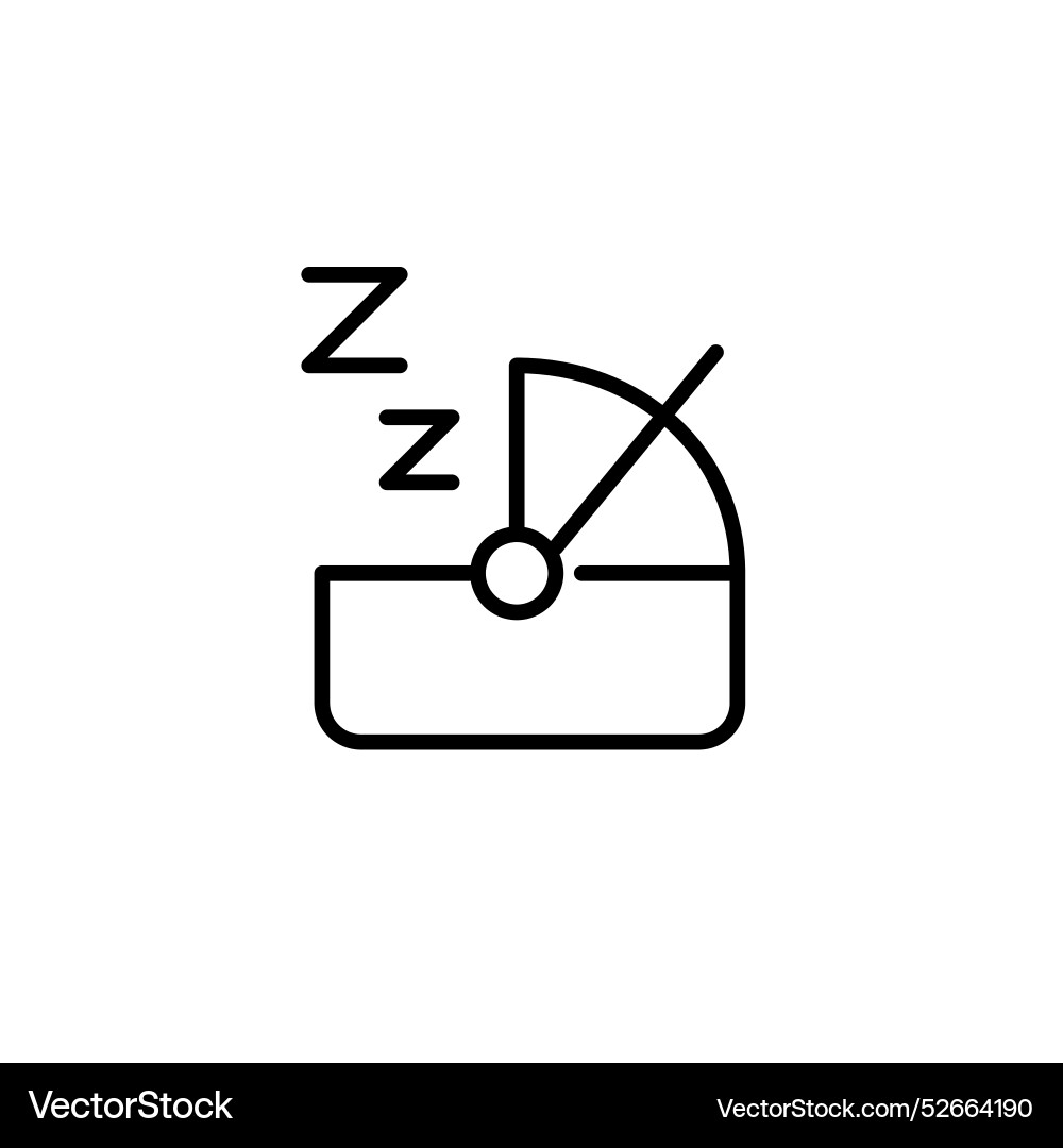 Baby bassinet and sleeping symbols comfortable Vector Image