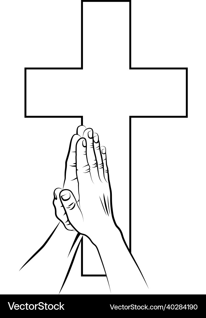Prayer Royalty Free Vector Image - VectorStock