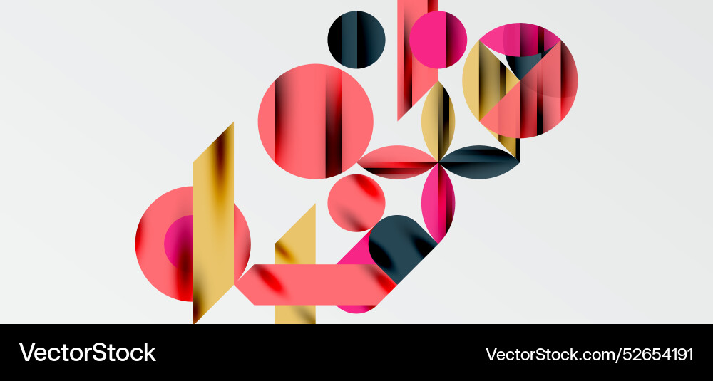 Geometric neo patterns abstract background for Vector Image