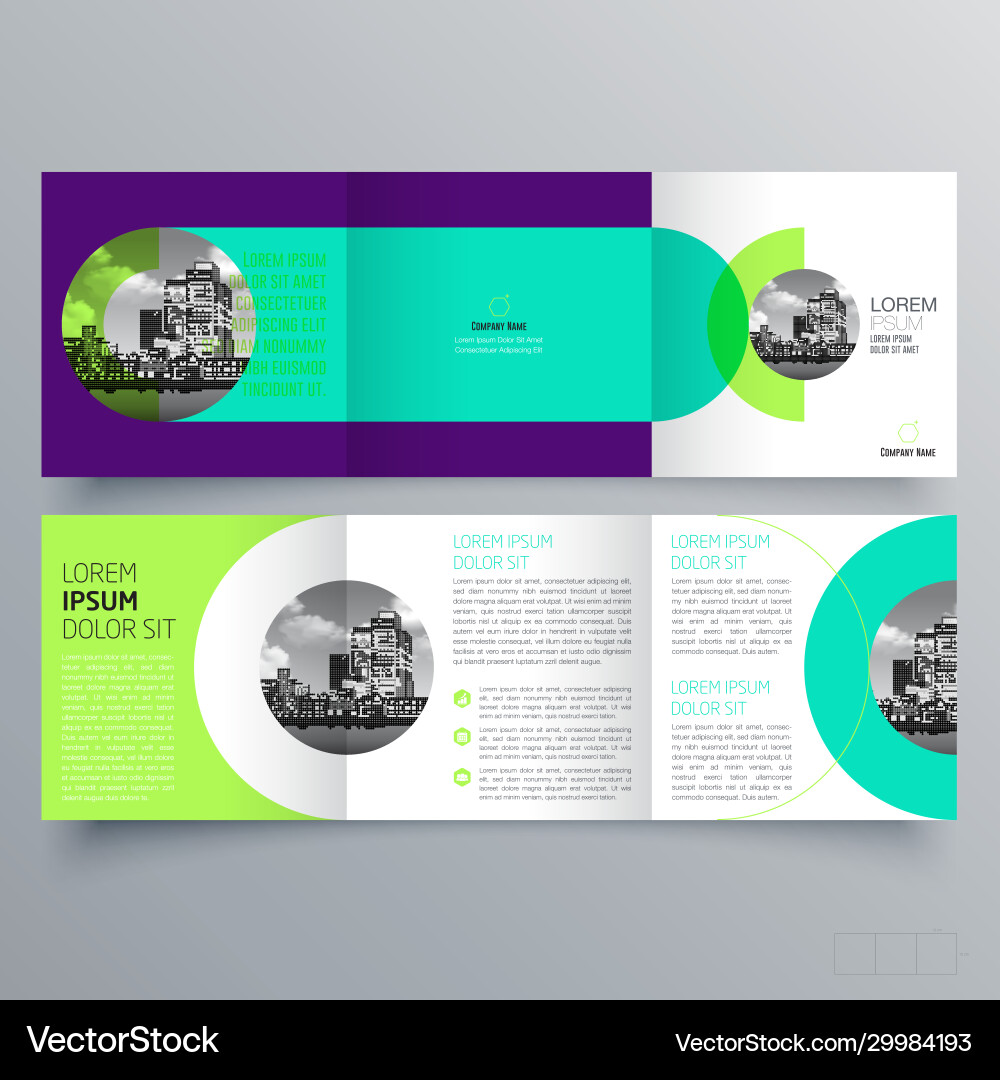 Brochure design 1880 Royalty Free Vector Image