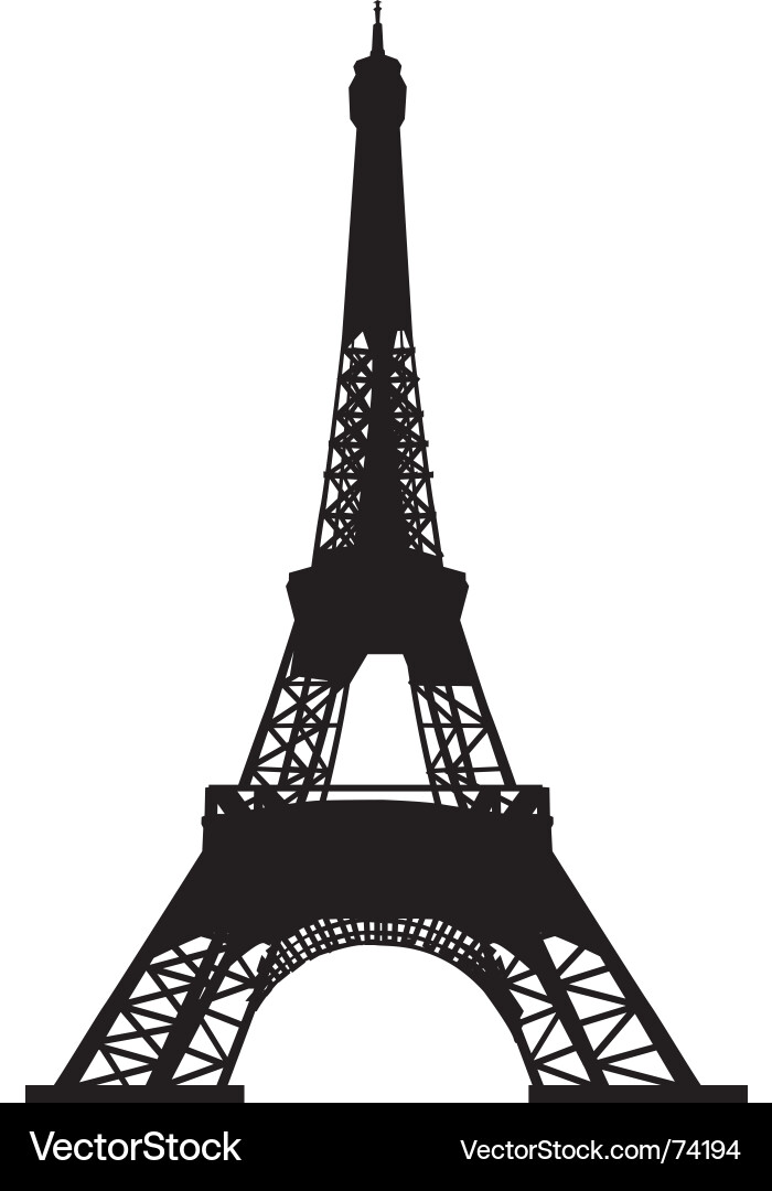 Eiffel tower Royalty Free Vector Image - VectorStock