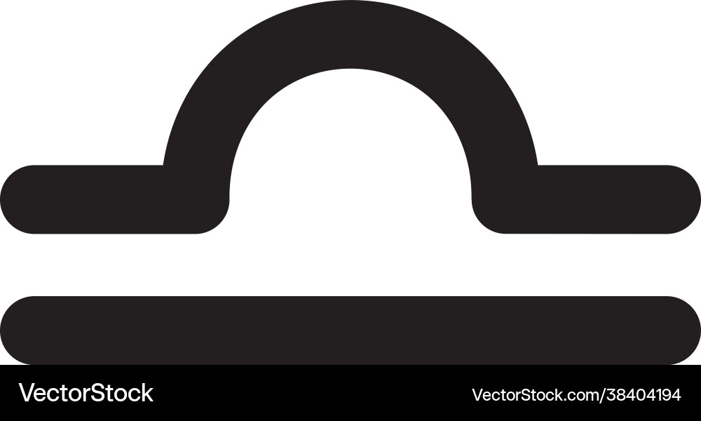Libra zodiac sign Royalty Free Vector Image - VectorStock