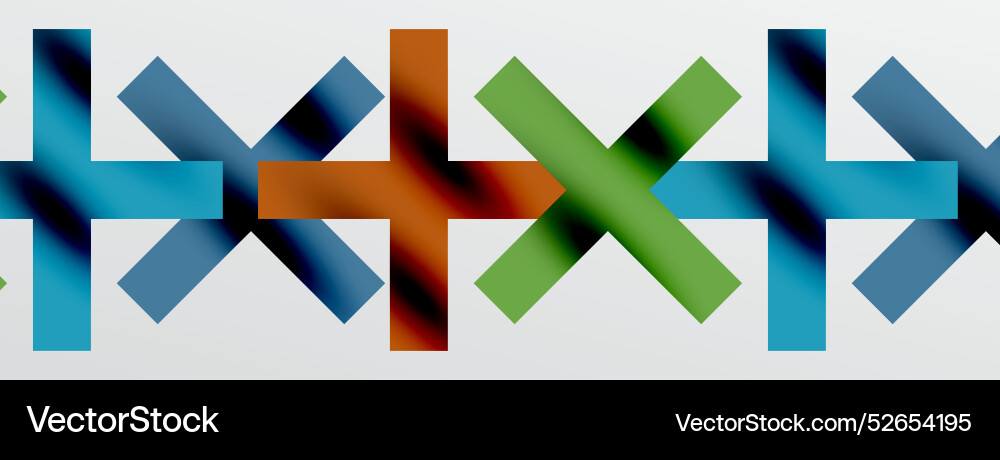 Colorful squares lines minimal abstract Royalty Free Vector