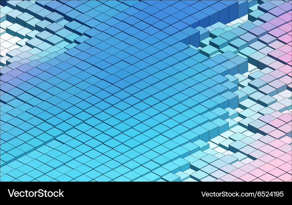 Isometric graph Royalty Free Vector Image - VectorStock