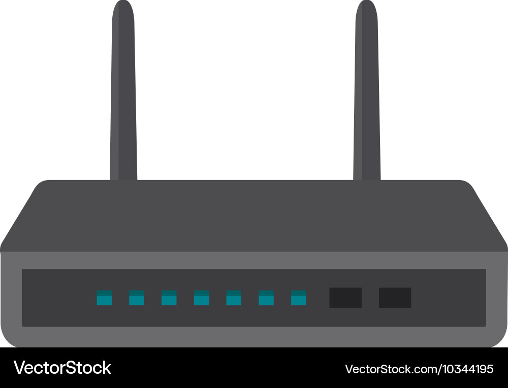Router Royalty Free Vector Image - VectorStock