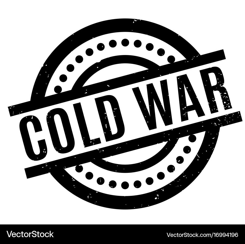 Cold war rubber stamp Royalty Free Vector Image