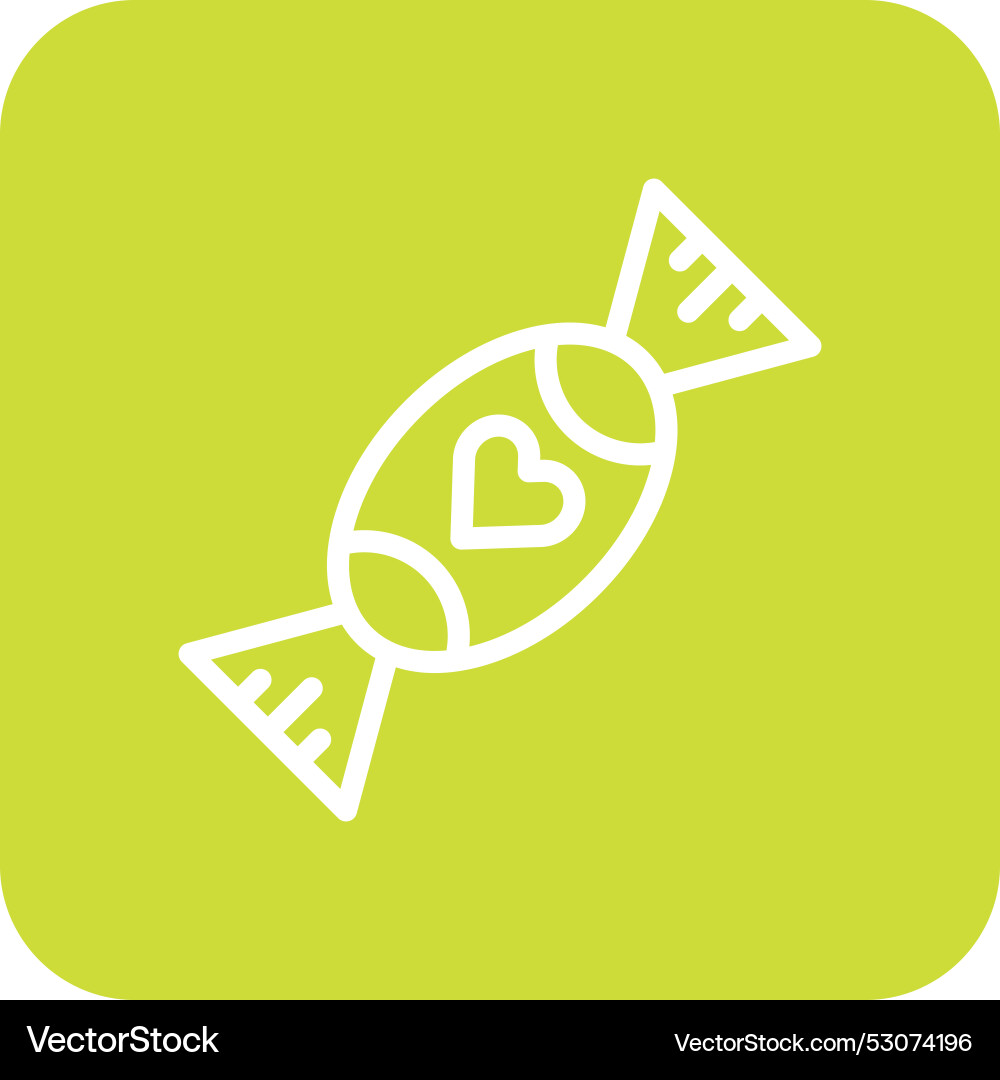 Toffee icon design Royalty Free Vector Image - VectorStock