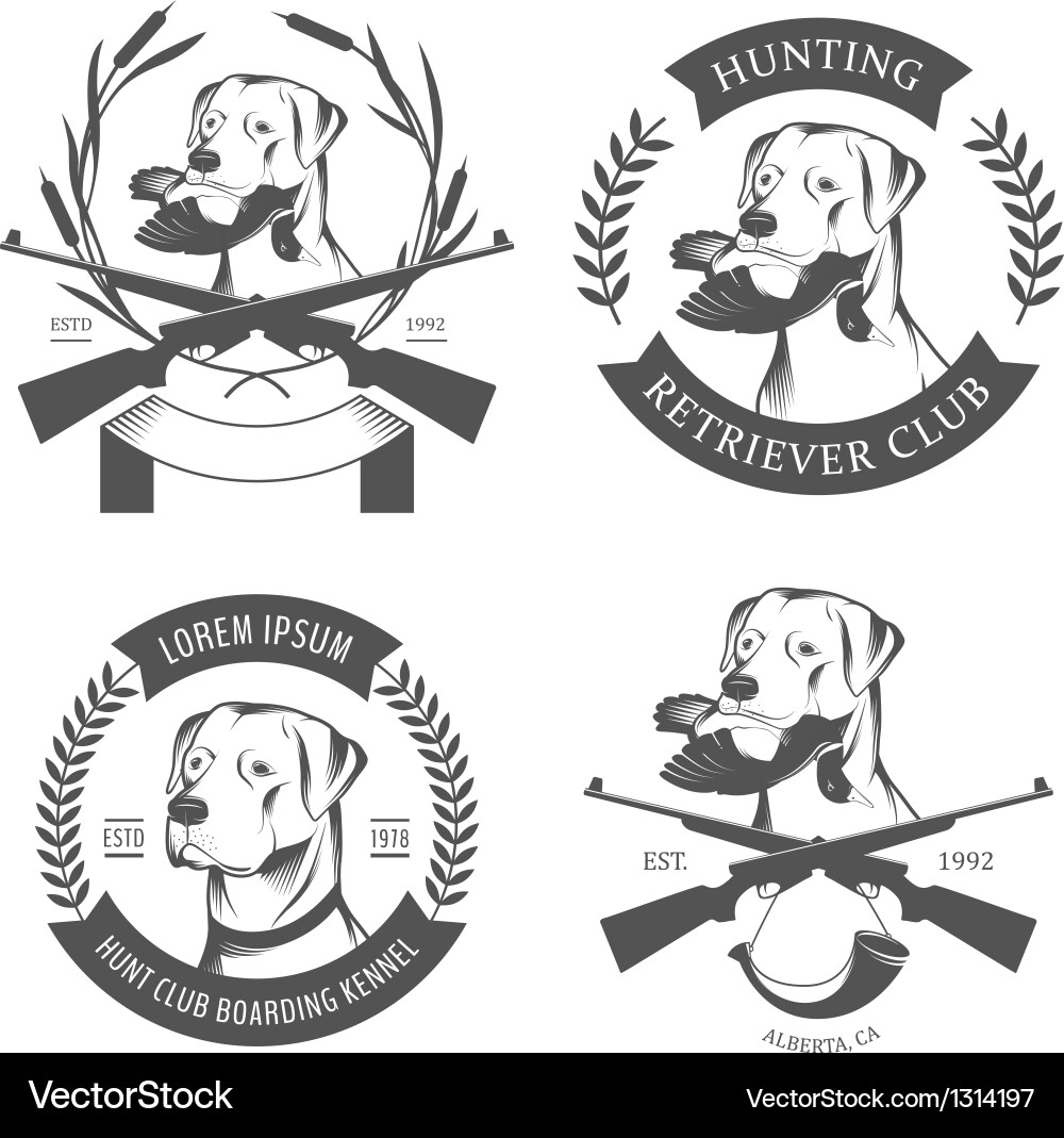 Hunting Dog Logo Vector Images (over 5,000)