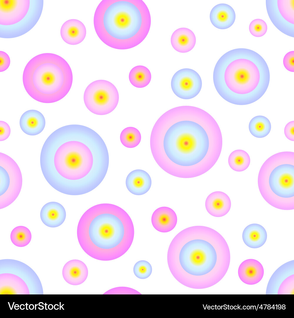 Colorful Circle Pattern Royalty Free Vector Image