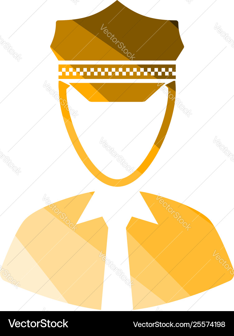 Taxi driver icon Royalty Free Vector Image - VectorStock
