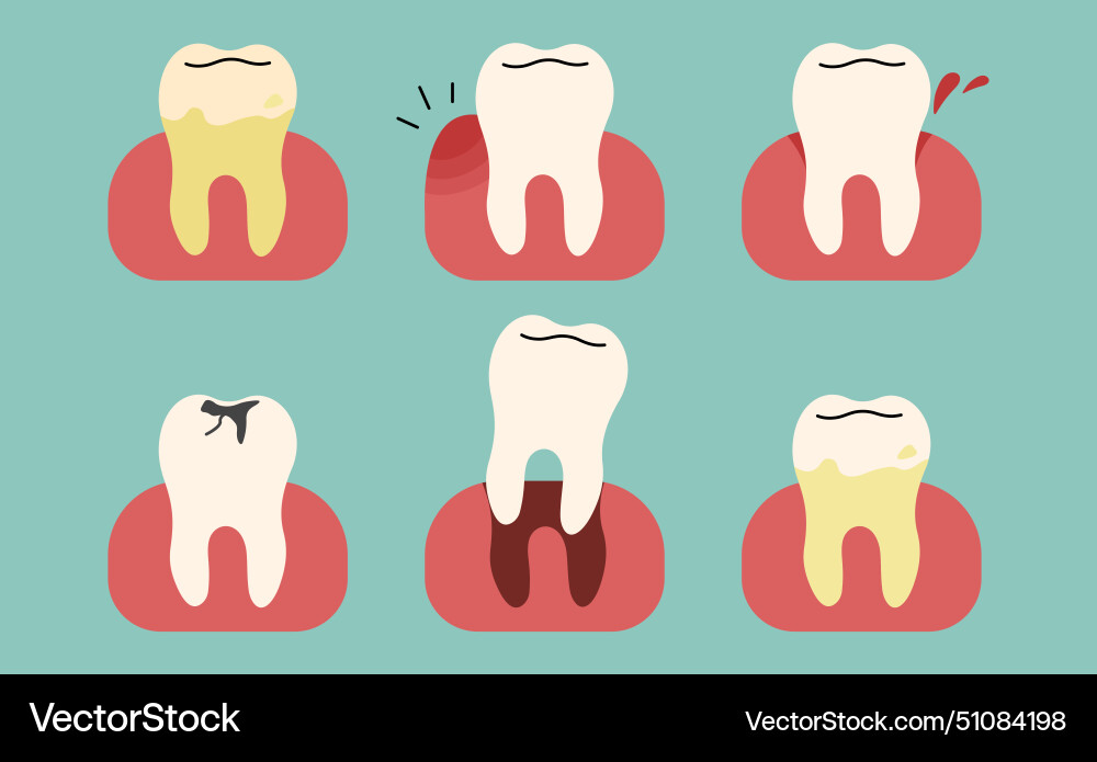 Teeth 2 Royalty Free Vector Image - VectorStock