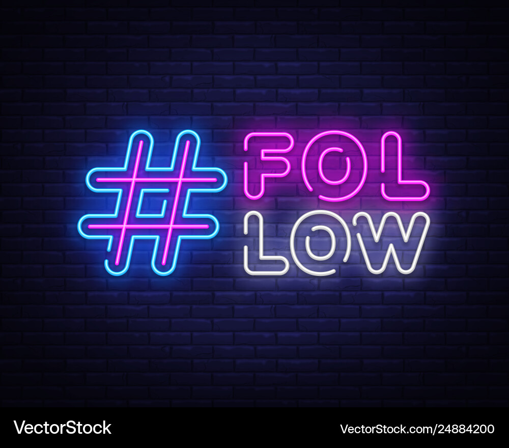 Follow Logo Sign Vector Images (over 10,000)