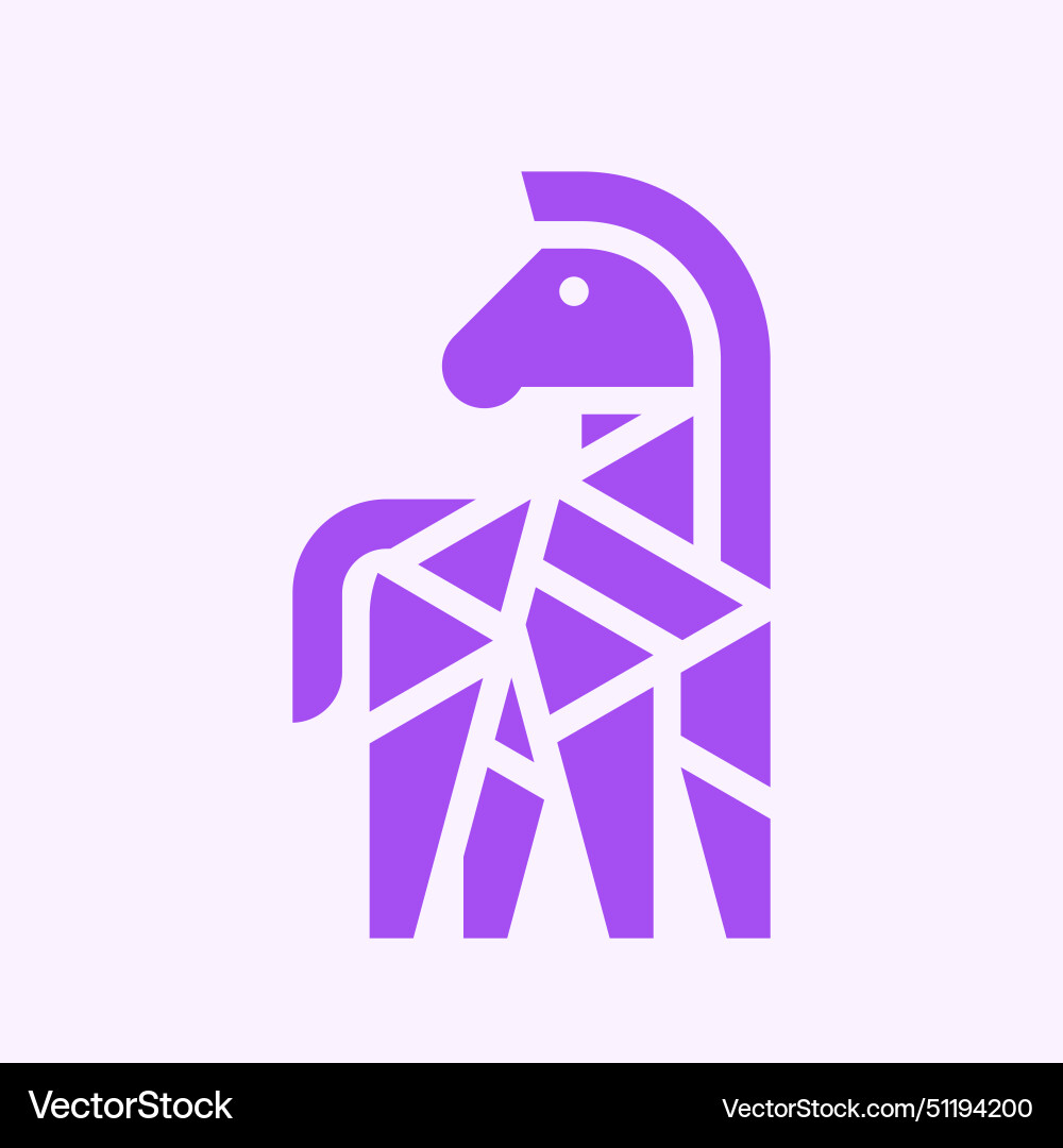 Zebra logo Royalty Free Vector Image - VectorStock