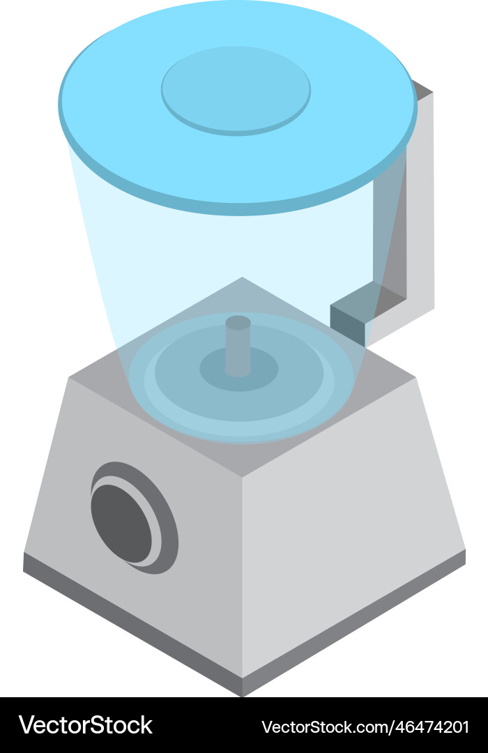 Blender isometric icon Royalty Free Vector Image