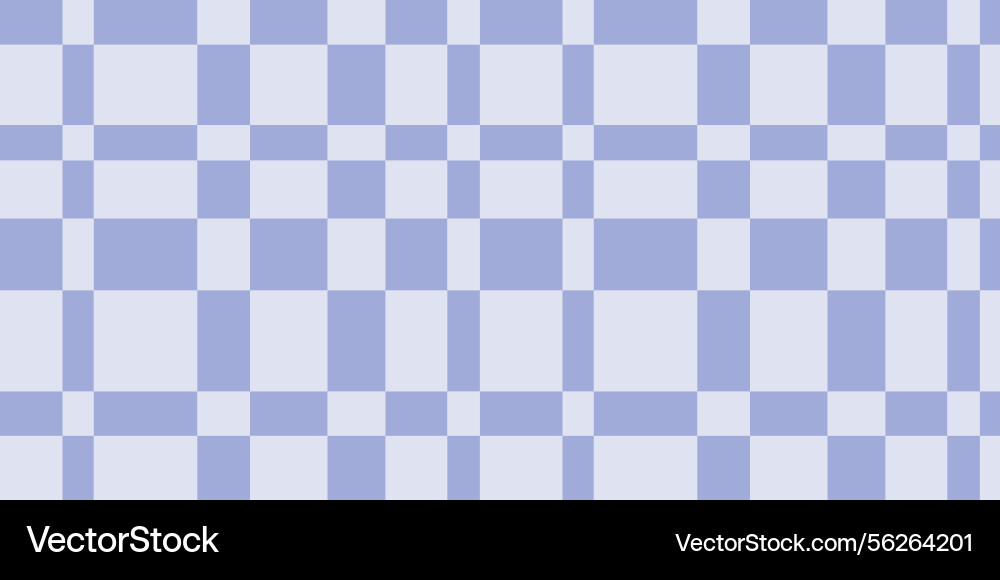 Modern contemporary warped check print background Vector Image