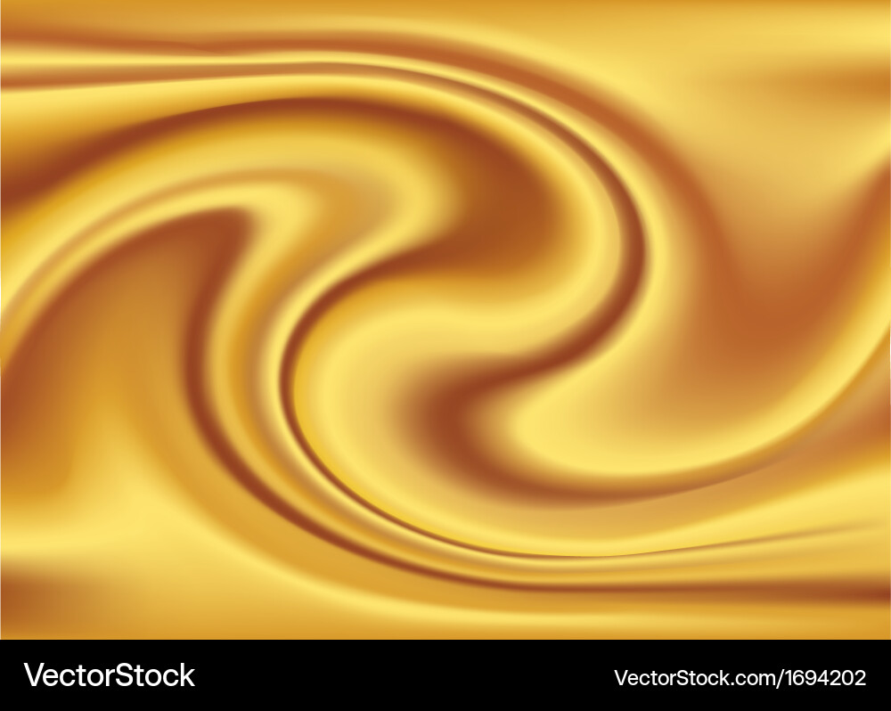 Golden Silk Texture Royalty Free Vector Image - VectorStock
