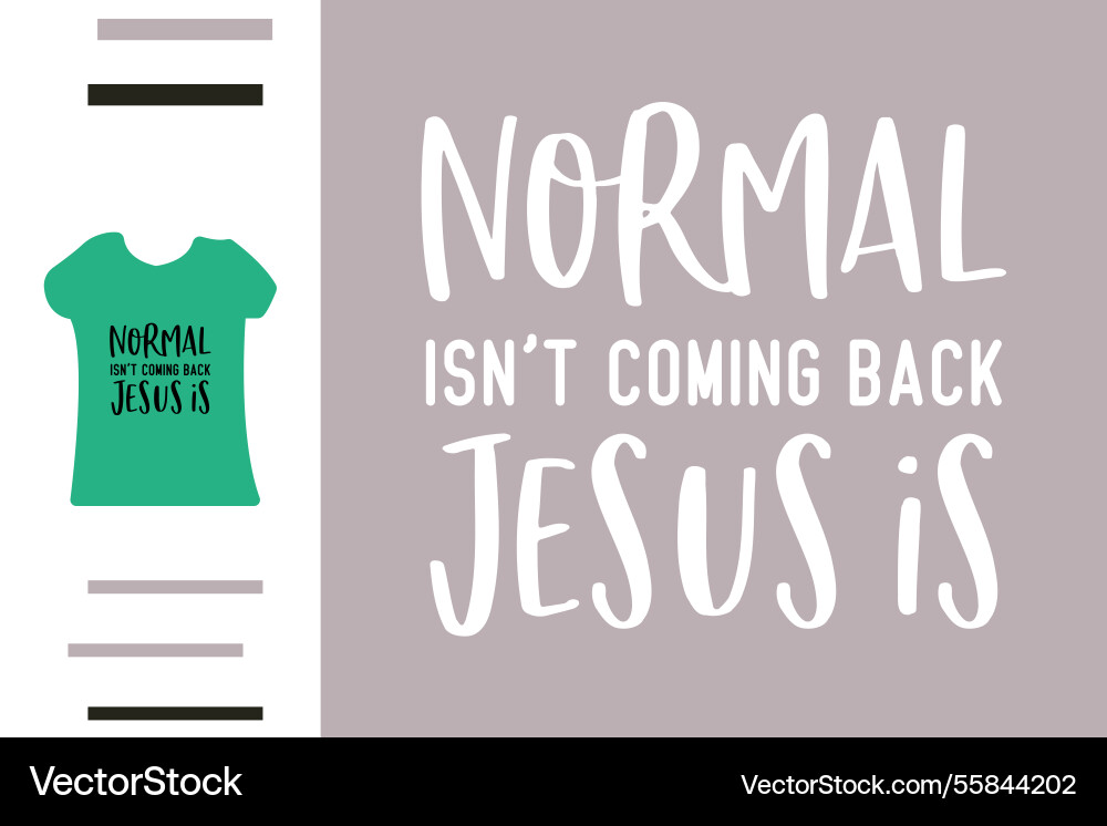 Jesus is my savior t shirt design Royalty Free Vector Image