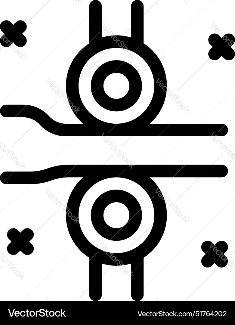 Production line processing raw material Royalty Free Vector