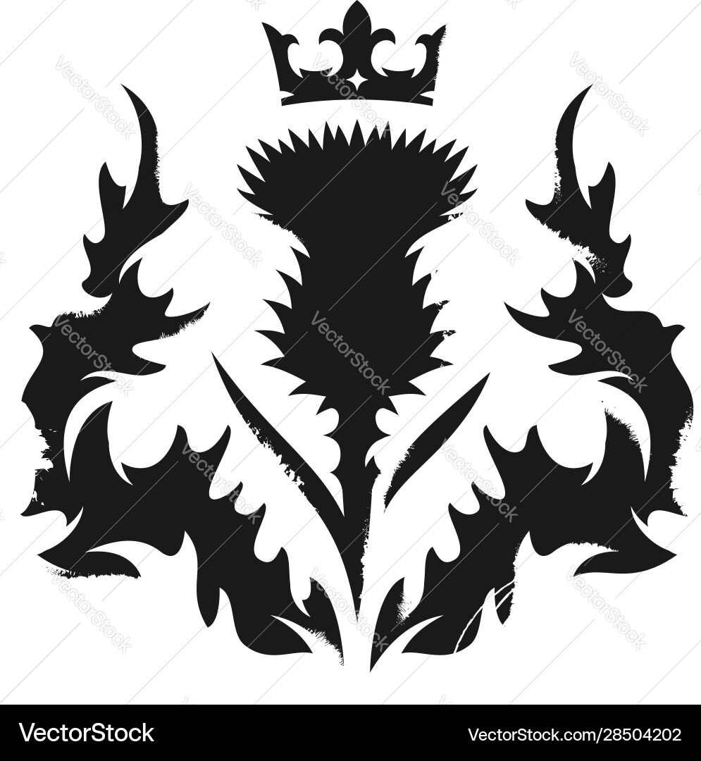 Thistle Outline Vector Images (over 380)