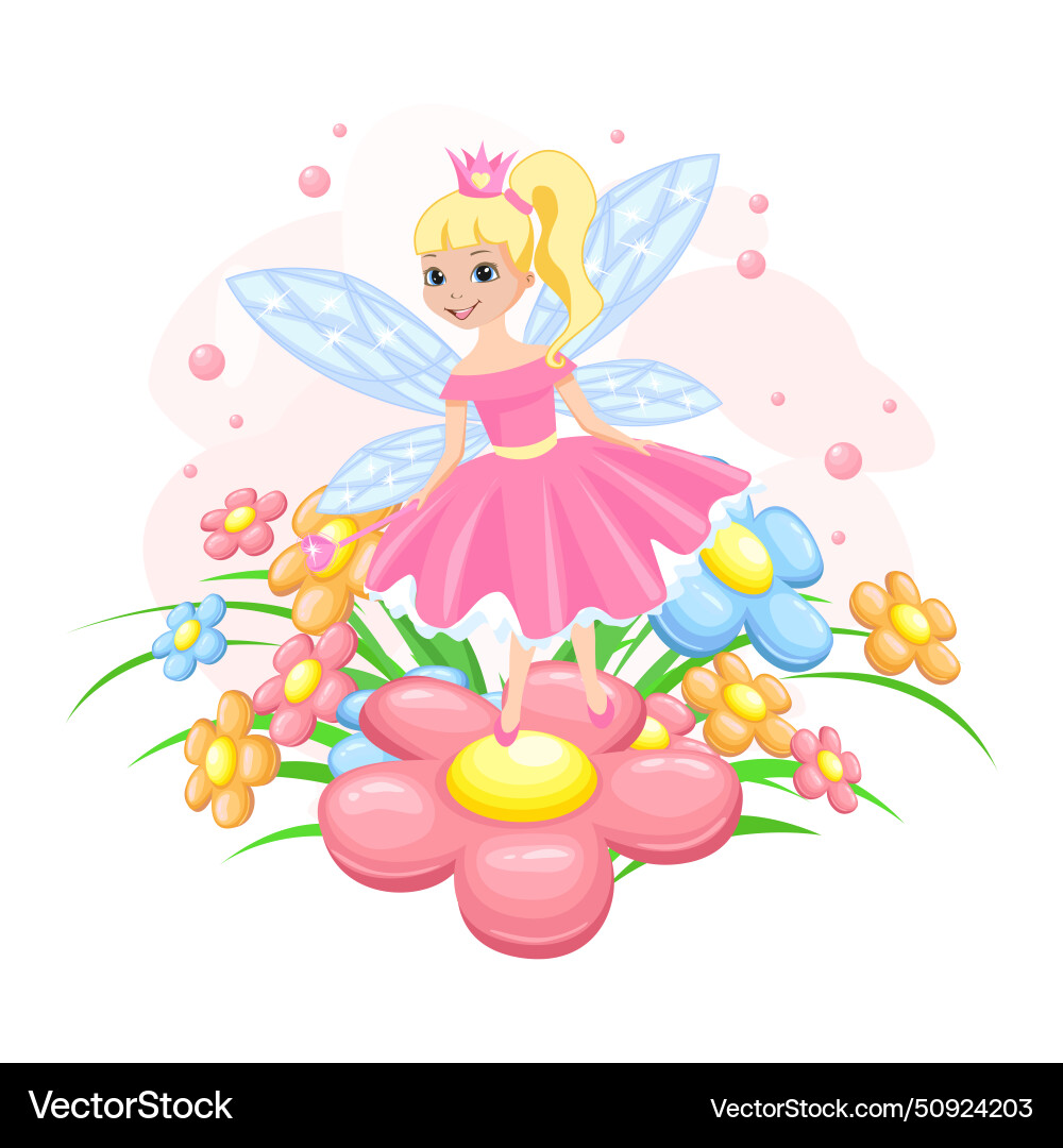 Beautiful princess Royalty Free Vector Image - VectorStock