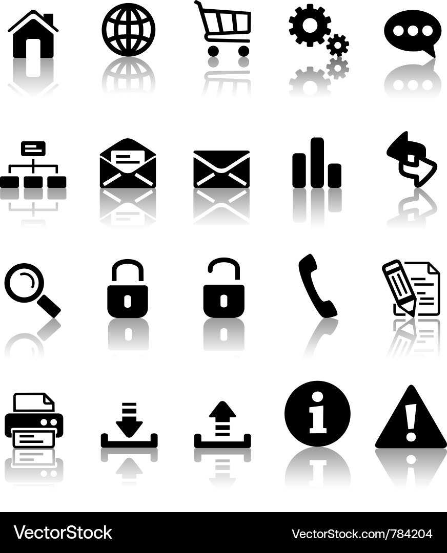 Vector Black Icons Set 1,458,200+ Data Icon Stock Illustrations,