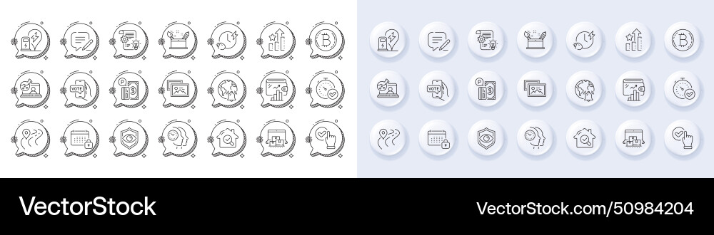 Eye detect parking payment and time management Vector Image